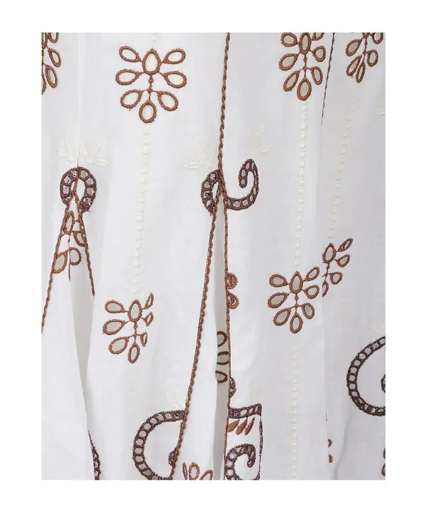 Charo Ruiz Ibiza Naia Embroidered Maxi Dress