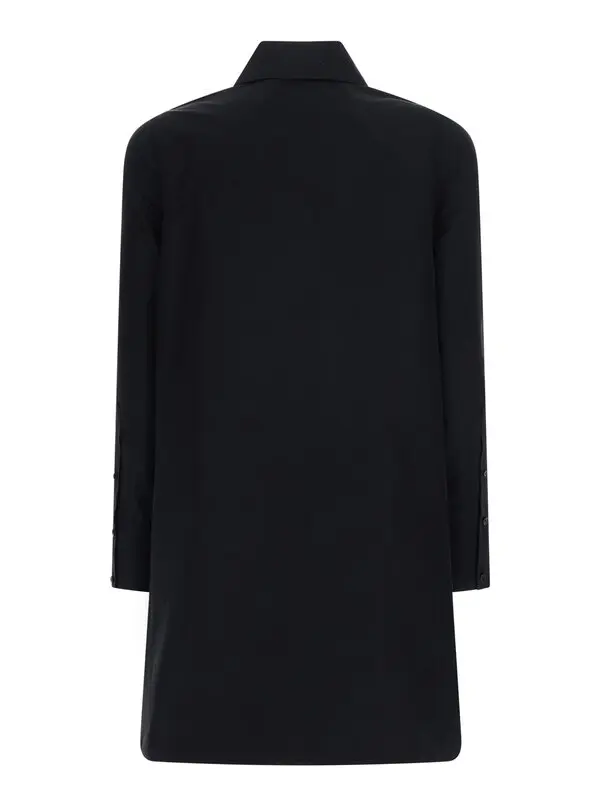 Alaïa A-line Poplin Shirt Dress