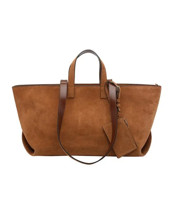 A.p.c. Le Drummer Zip Tote Bag - Brown