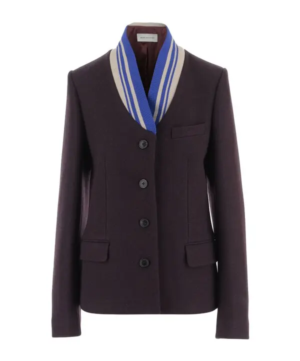 Dries Van Noten Long-sleeve Single-breasted Jacket - Black