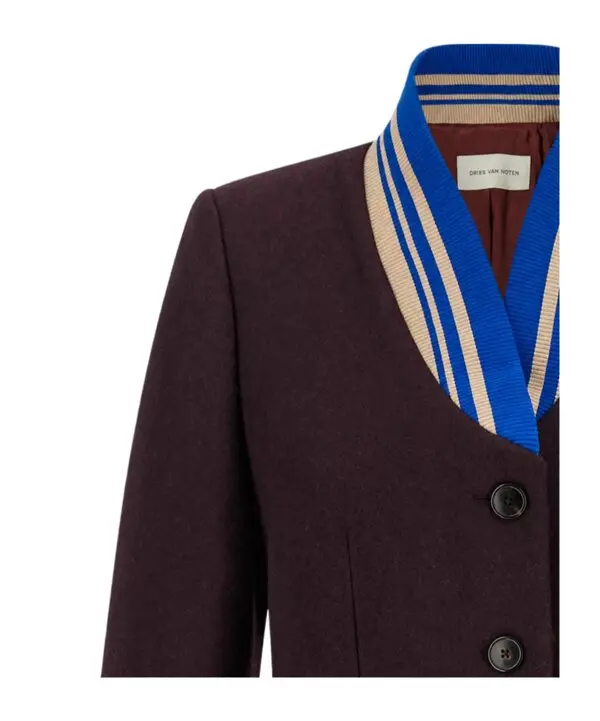 Dries Van Noten Long-sleeve Single-breasted Jacket