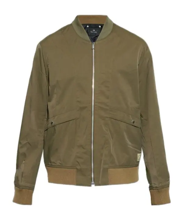 Paul Smith Zip-up Bomber Jacket - Green