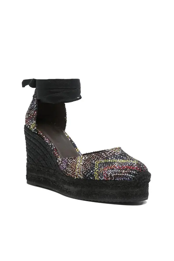 Missoni Sequin-embellished Heeled Espadrilles