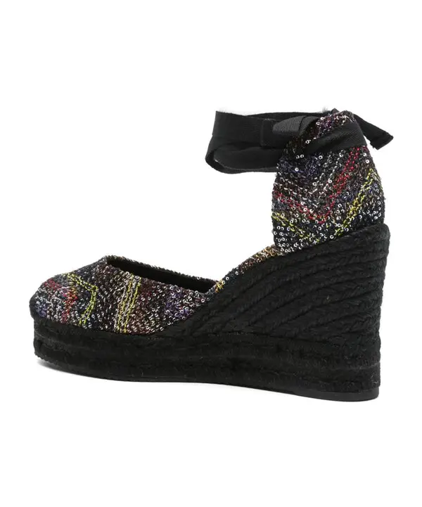 Missoni Sequin-embellished Heeled Espadrilles