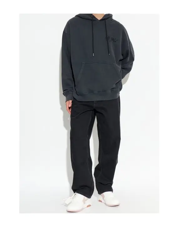 Off-White Straight Leg Jeans
