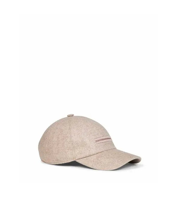 Zegna Logo Lettering Baseball Cap