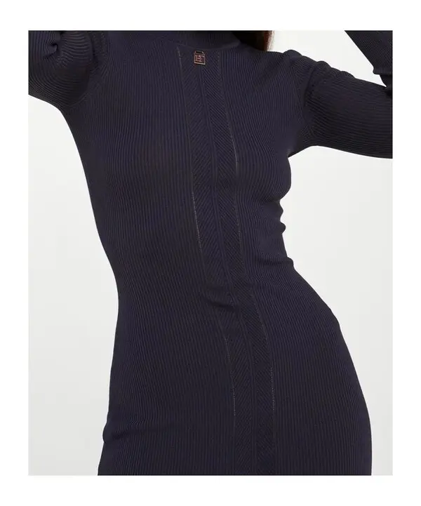 Elisabetta Franchi Long-sleeved Dress