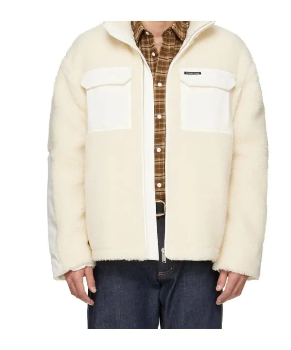 Canada Goose Harrier Fleece Jacket - White