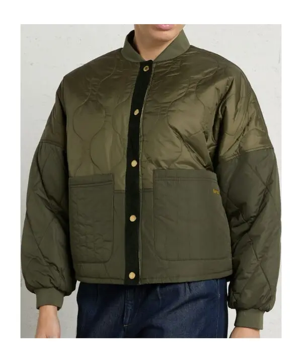 Barbour Long-sleeve Casual Jacket - Khaki