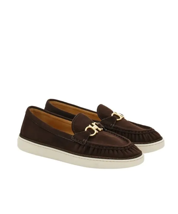 FERRAGAMO Gancini Ornament Loafer
