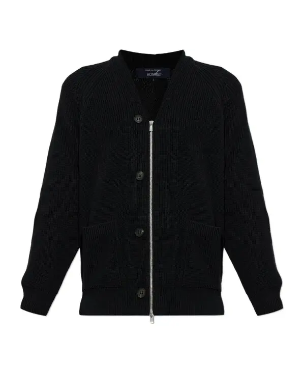 Comme Des Garçons Long-sleeved Casual Jacket