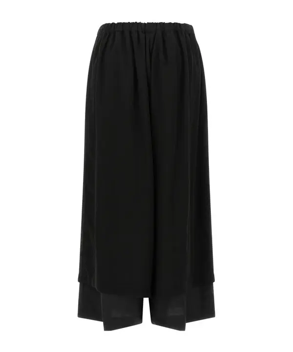 Comme Des Garçons Wide-leg Casual Trousers