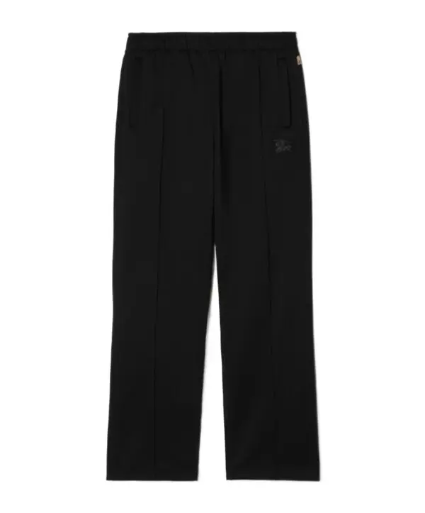 Burberry Knight Cotton Blend Track Pants - Black