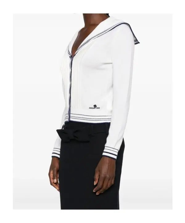 SHUSHU/TONG Sailor-collar Cardigan