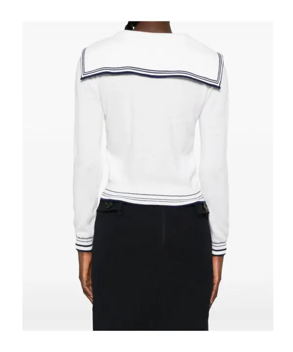 SHUSHU/TONG Sailor-collar Cardigan