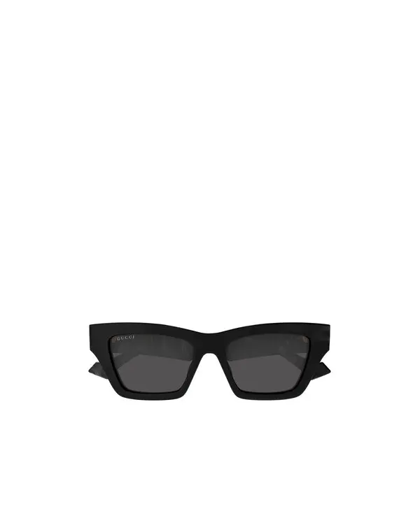 Gucci Cat Eye Frame Sunglasses - Black/grey