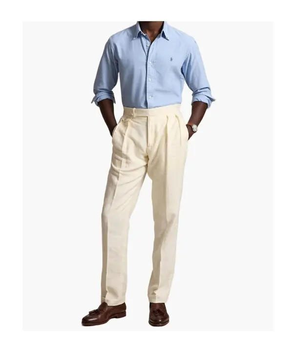 Polo Ralph Lauren Long-sleeve Cotton Shirt - Light Blue