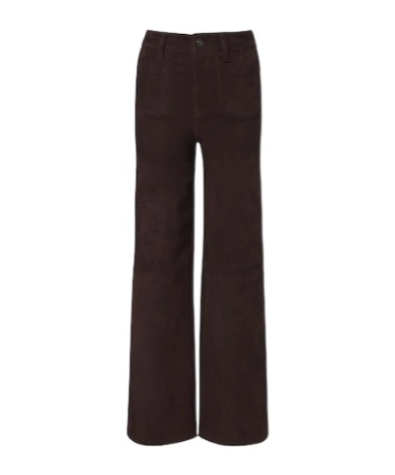 FRAME Flared Wide-leg Casual Trousers - Brown