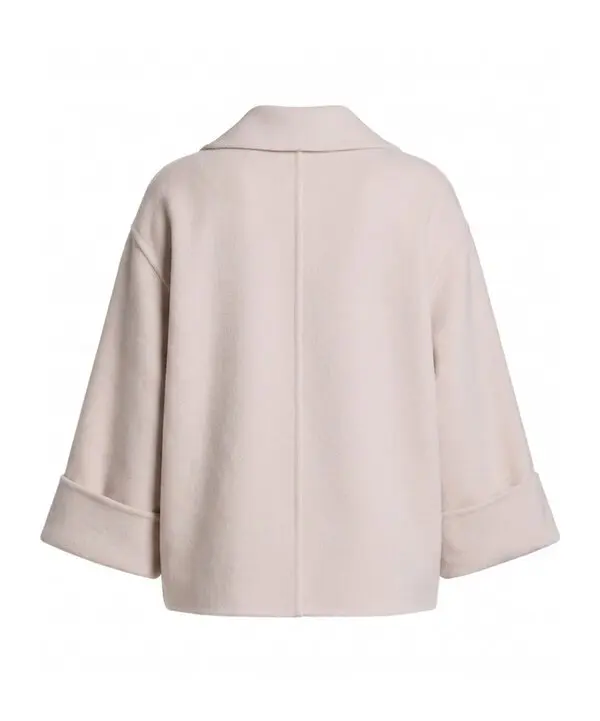 Peserico Cropped Double-breasted Coat