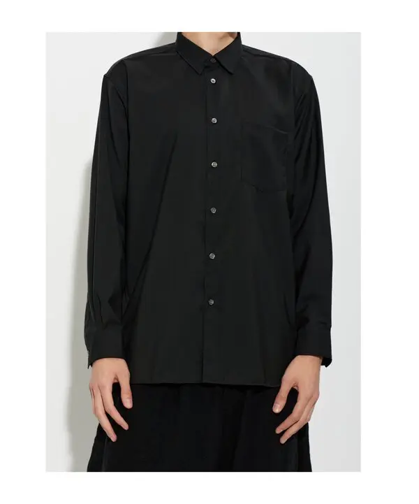 Comme Des Garçons Long-sleeved Buttoned Shirt