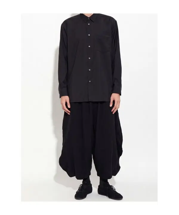 Comme Des Garçons Long-sleeved Buttoned Shirt