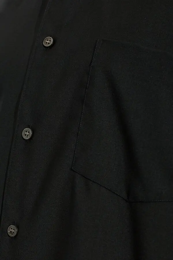 Comme Des Garçons Long-sleeved Buttoned Shirt