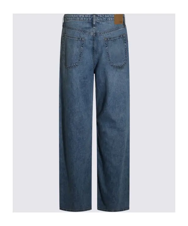 Rag & Bone Rag Bone Logan High-rise Wide-leg Jeans - Blue