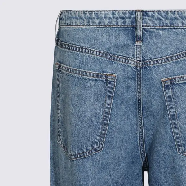 Rag & Bone Rag Bone Logan High-rise Wide-leg Jeans - Blue
