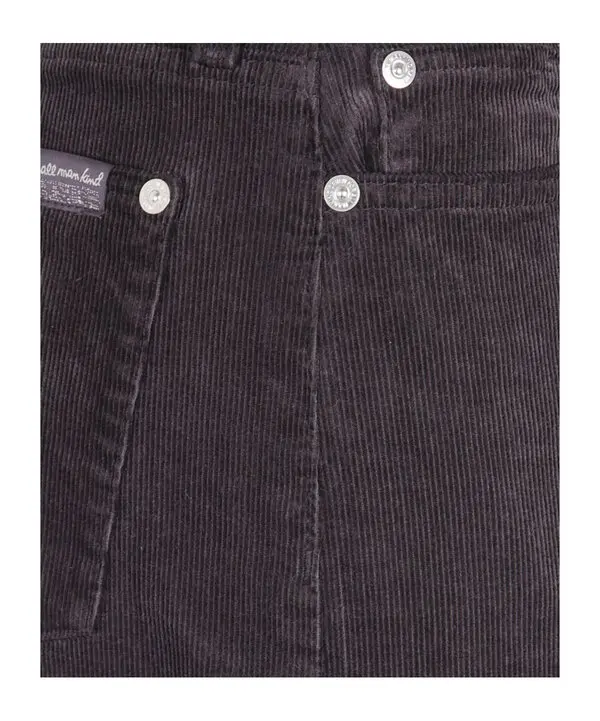 7 For All Mankind Lotta Corduroy Wide-leg Jeans