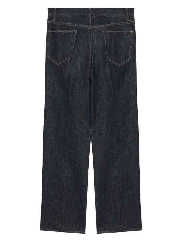 Auralee Twist Denim Jeans - Multicolor