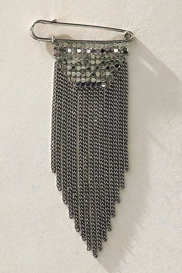 Free People Reed Brooch - Silver