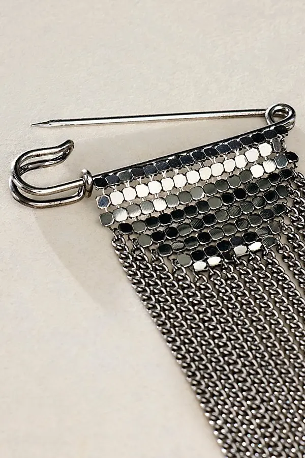 Free People Reed Brooch - Silver
