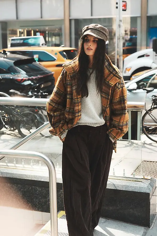 Free People Augusta Velvet Trousers