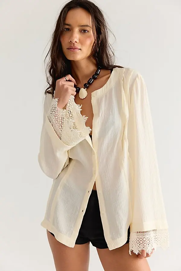 Free People Donni Blouse