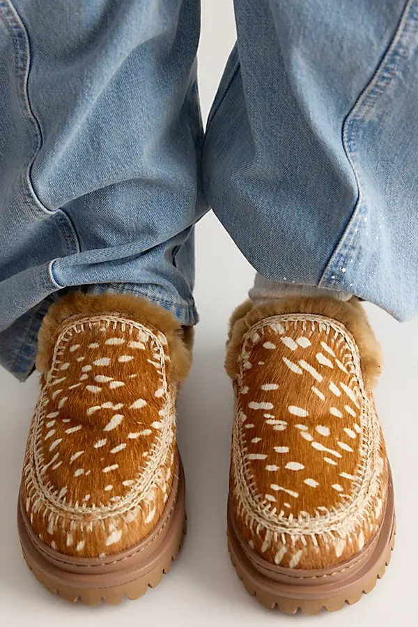 LAIDBACK LONDON Jun 4.0 Slippers - Deer