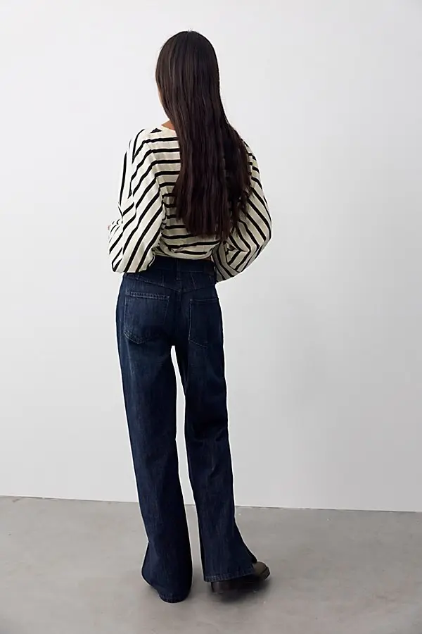 Free People We The Free Encore High-rise Flare Jeans