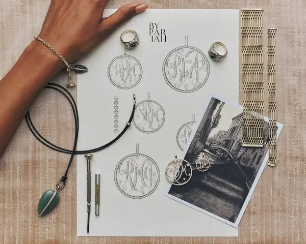 BY PARIAH The Initial Necklace