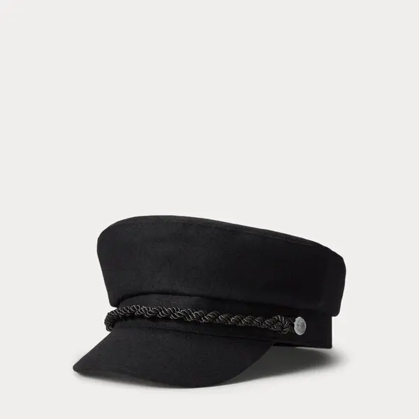 Ralph Lauren Felted Fisherman Cap - Black