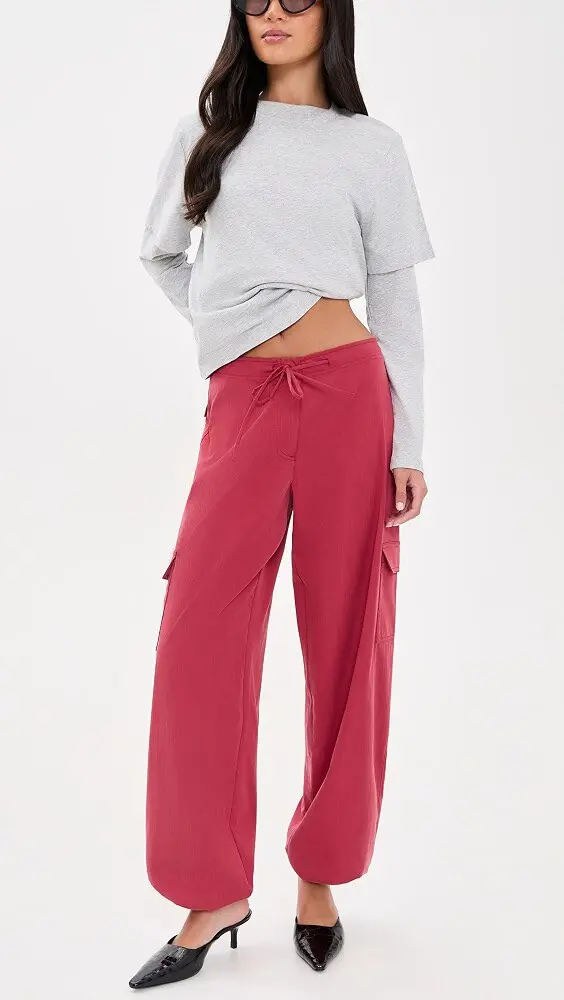 REFORMATION Sawyer Cargo Pants