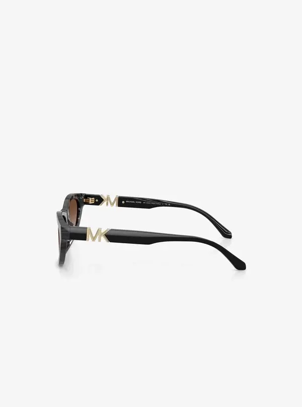 Michael Kors Napa Valley Sunglasses In By - Black