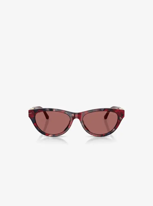 Michael Kors Napa Valley Sunglasses In By - Red
