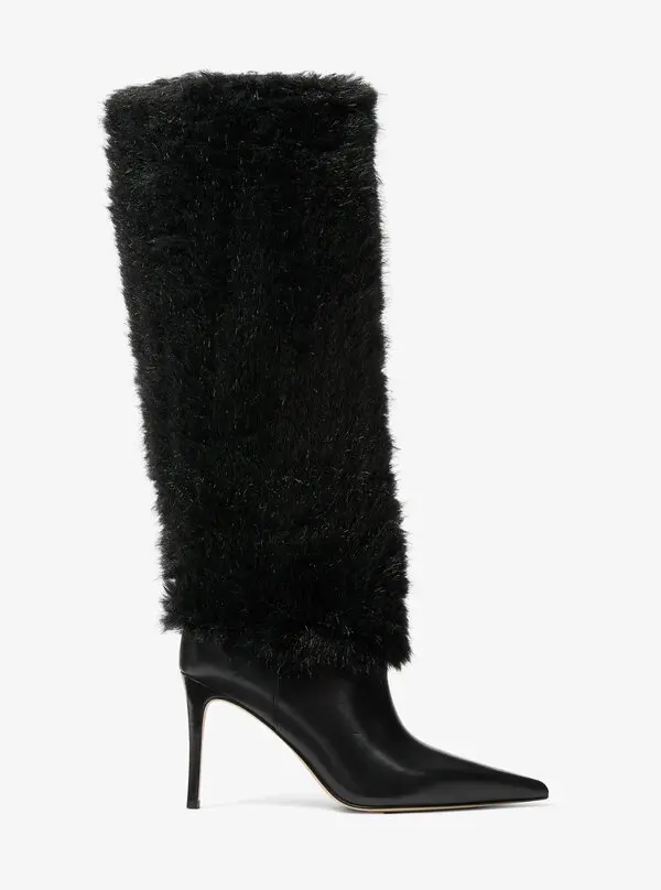 Michael Kors Dawn Faux Fur Boot In Size By
