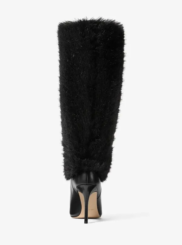 Michael Kors Dawn Faux Fur Boot In Size By