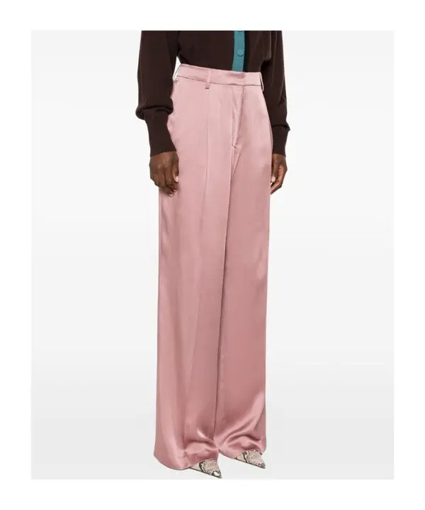 Dries Van Noten Satin Trousers