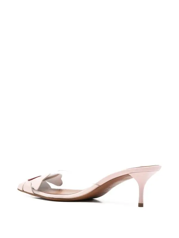Alaïa Bloom Mules - Pink