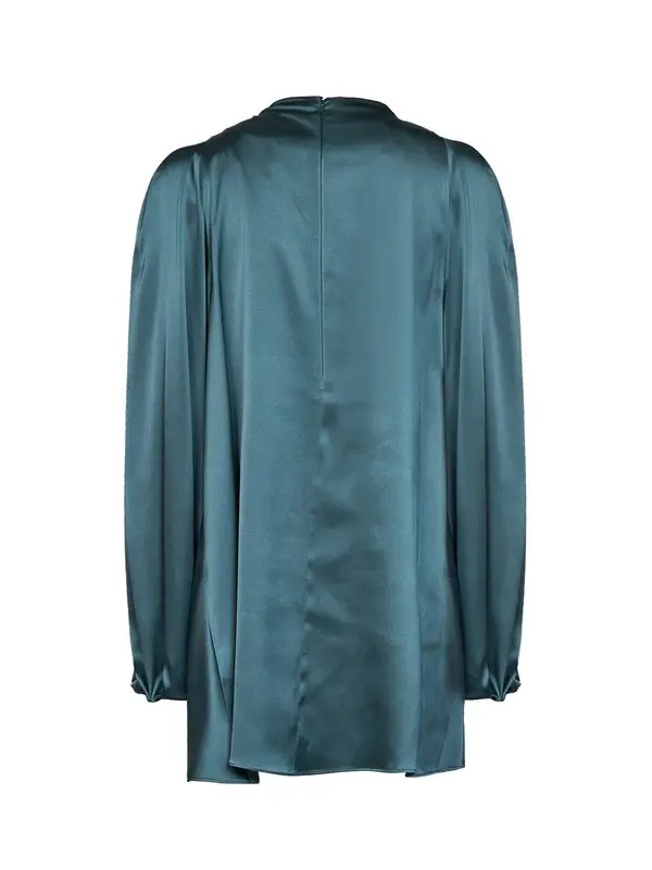 Giuseppe Di Morabito Draped Cape Mini Dress