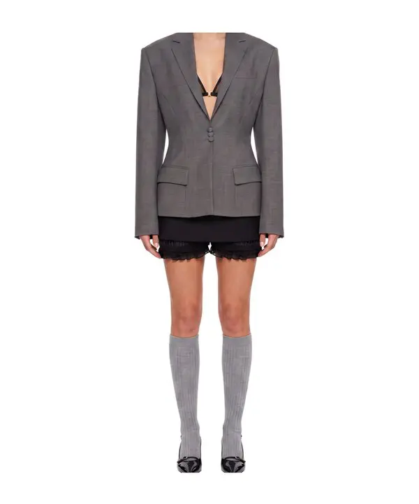 Giuseppe Di Morabito Structured Single-breasted Blazer