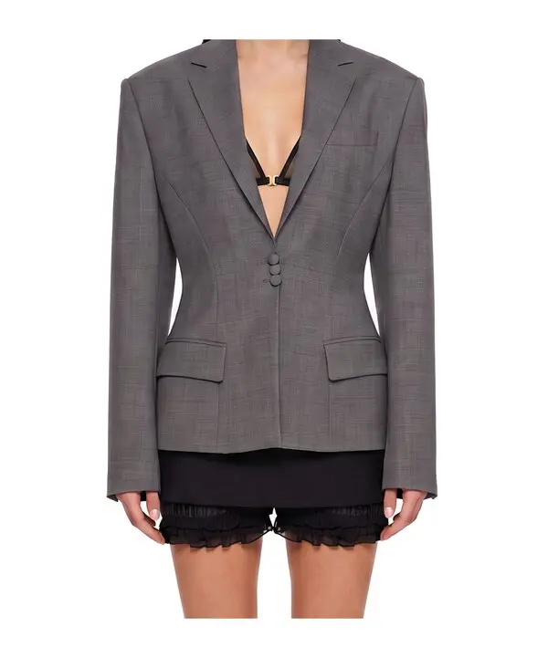 Giuseppe Di Morabito Structured Single-breasted Blazer