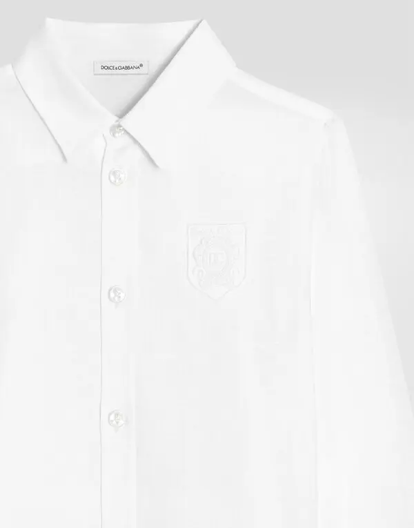 Dolce & Gabbana Linen Canvas Shirt