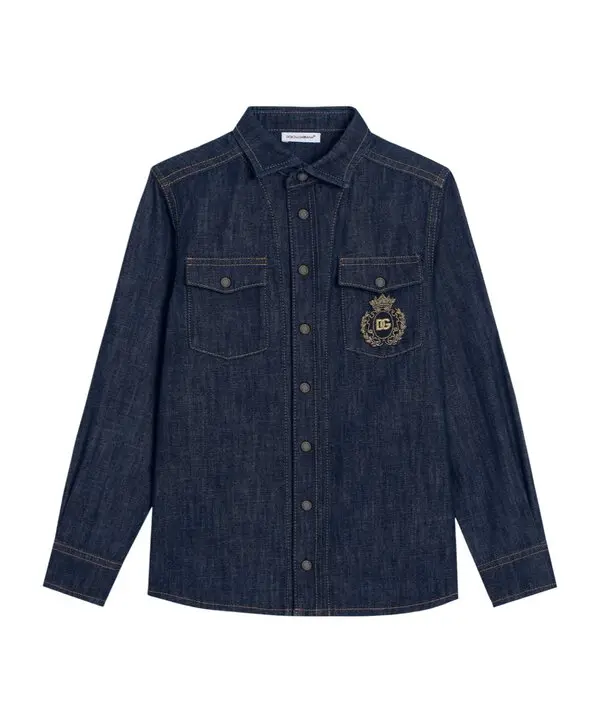 Dolce & Gabbana Denim Shirt - Blue